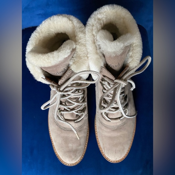 Timberland | Shoes | Timberland Womens Lace Up Fur Lined Winter Boots ...